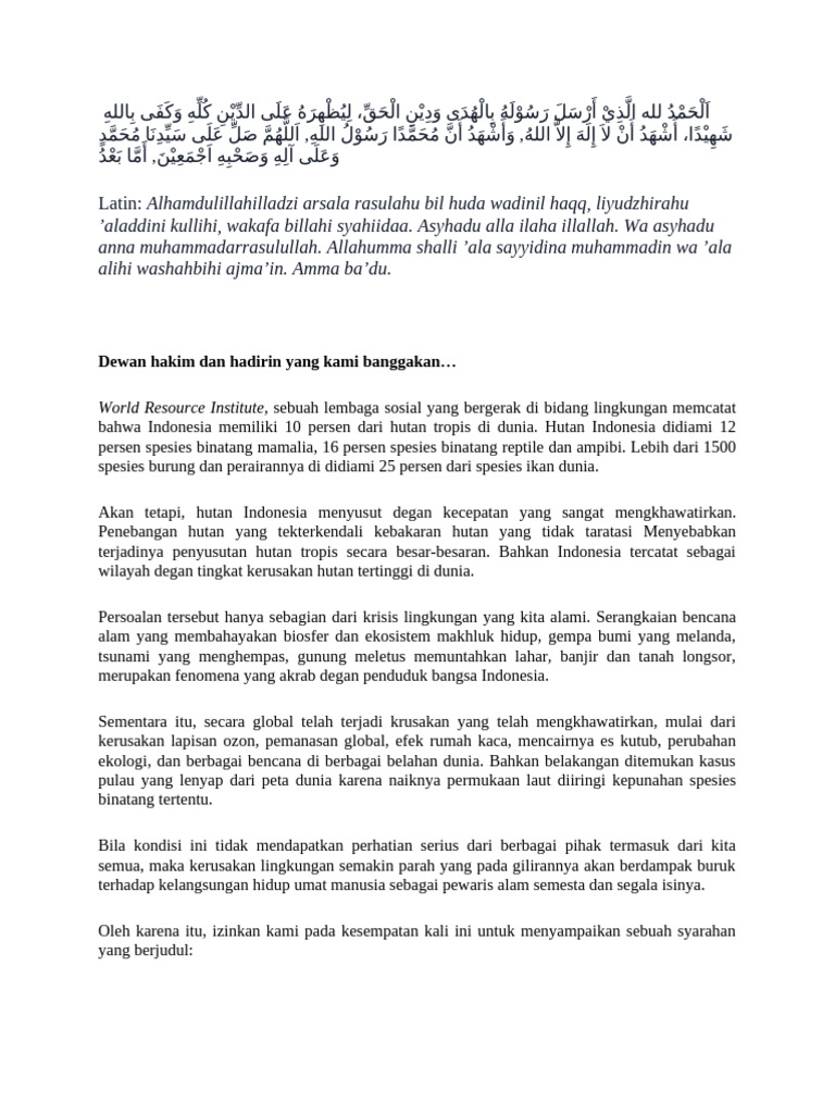 TEKS SYARHIL QUR'AN | PDF