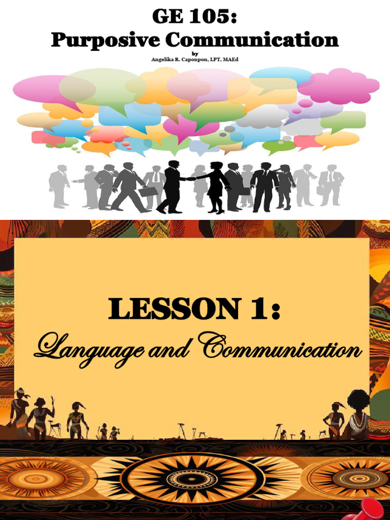 Language and Communication in the Philippines | PDF | Semantics ...
