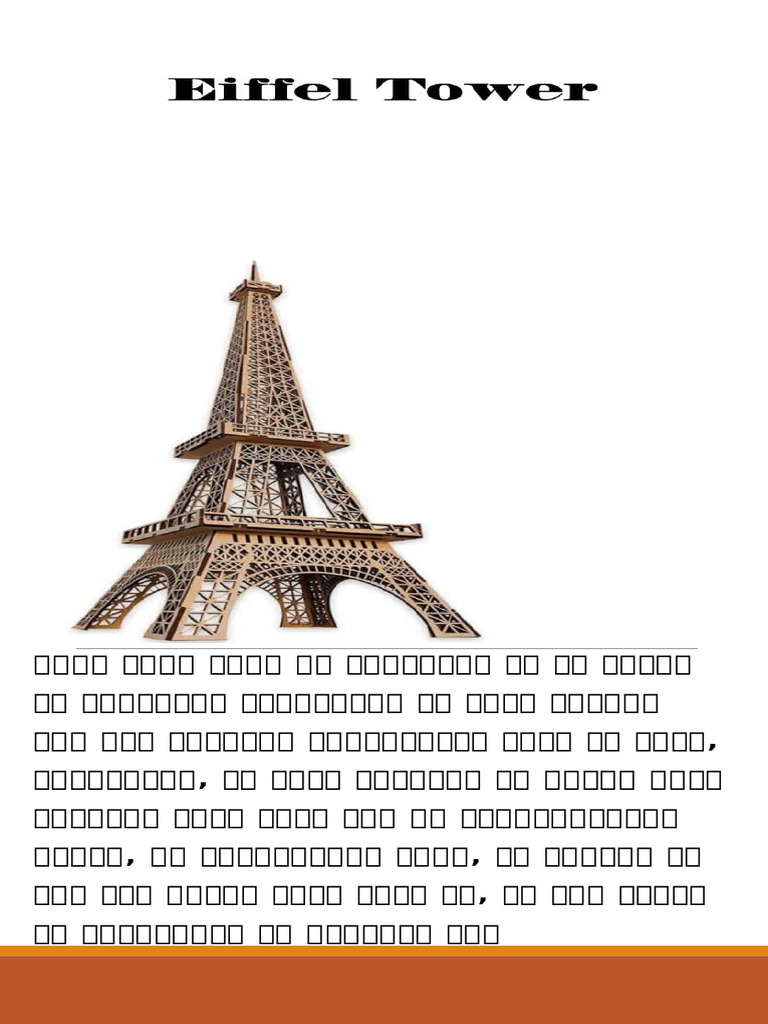 Eiffel Tower | PDF