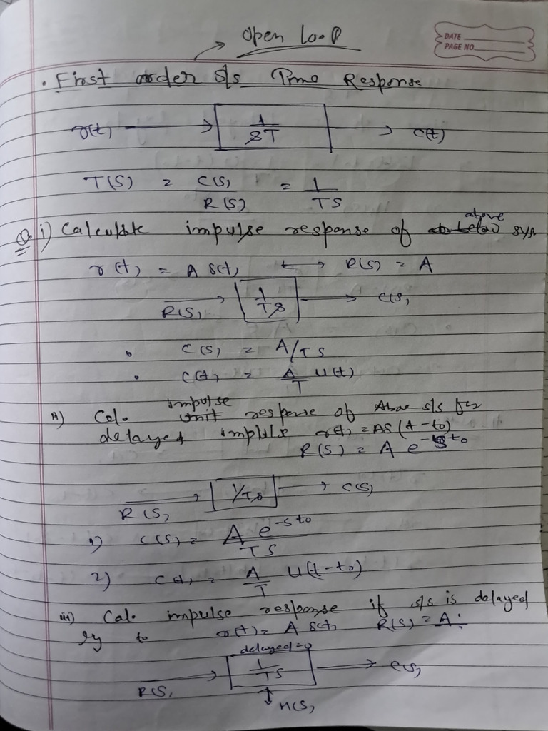 Control System Module 2 | PDF