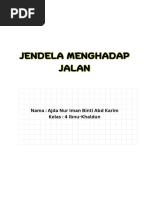 Contoh Peristiwa Novel Jendela Mengadap Jalan | PDF | Kesehatan Holistik