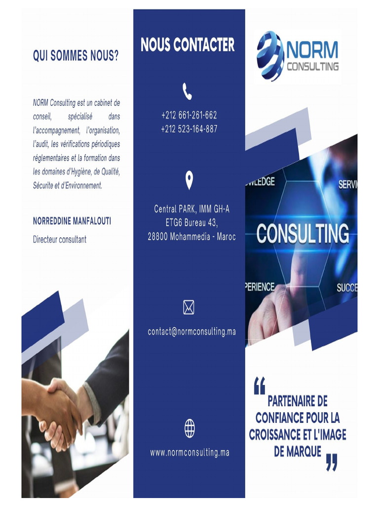 Dépliant NORM | PDF