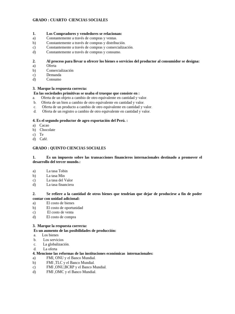 Evaluacion Vii Internado CCSS - Cuarto y Quinto 2024 | PDF