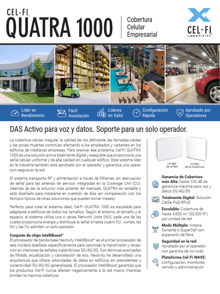 QUATRA1000brief Spanish | PDF | Microprocesador | 3 G