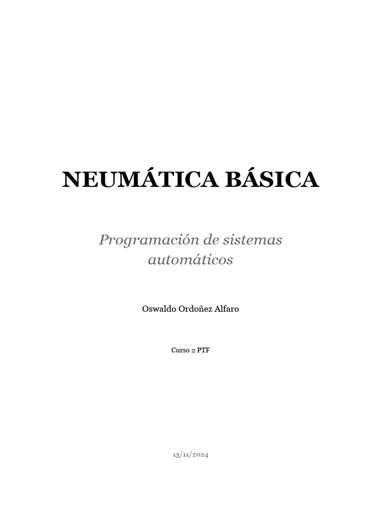 Neumática y Electroneumática Básica | PDF | Relé | Cambiar