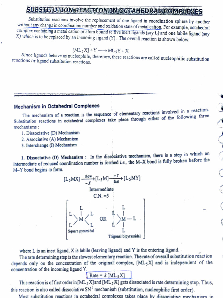 Coordination 4 | PDF | Coordination Complex | Chemical Reactions
