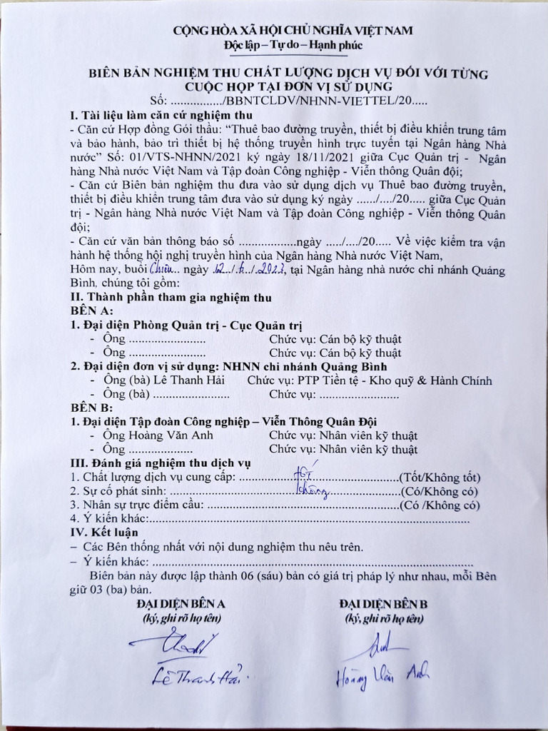 QBH 12062023 Chieu | PDF