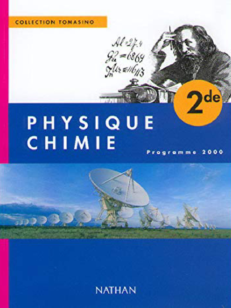 Physique Chimie 2nde Livre | PDF