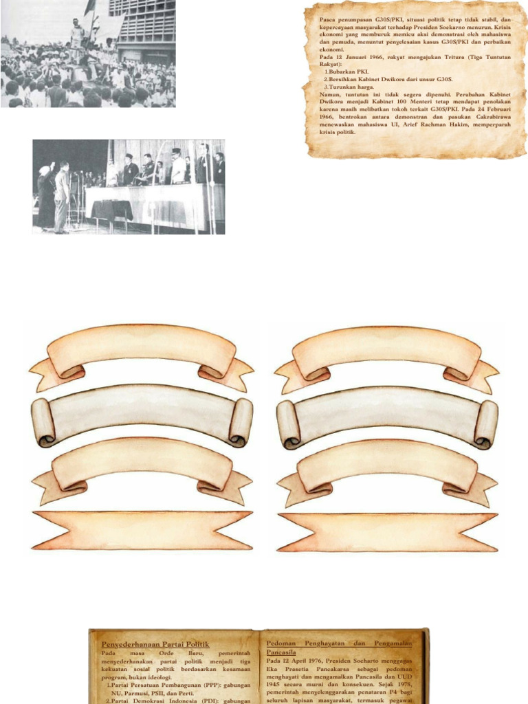 b. Sistem Kepartaian Sistem kepartaian yang dianut pada masa ini adalah ...