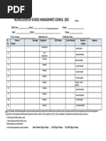 Leave Account Proforma | PDF | Financial Services | Service Industries