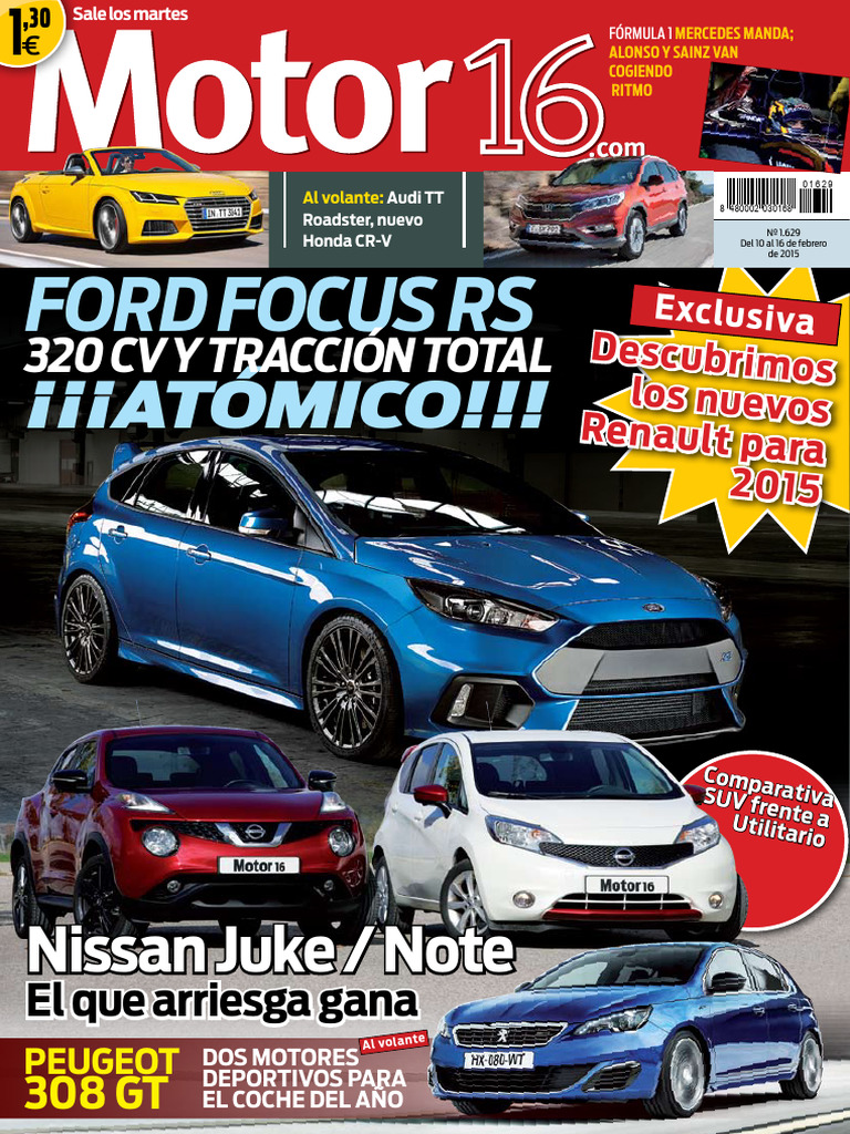 Revista Motor 16 10-2-14 | PDF | Formula Uno | Vehículos