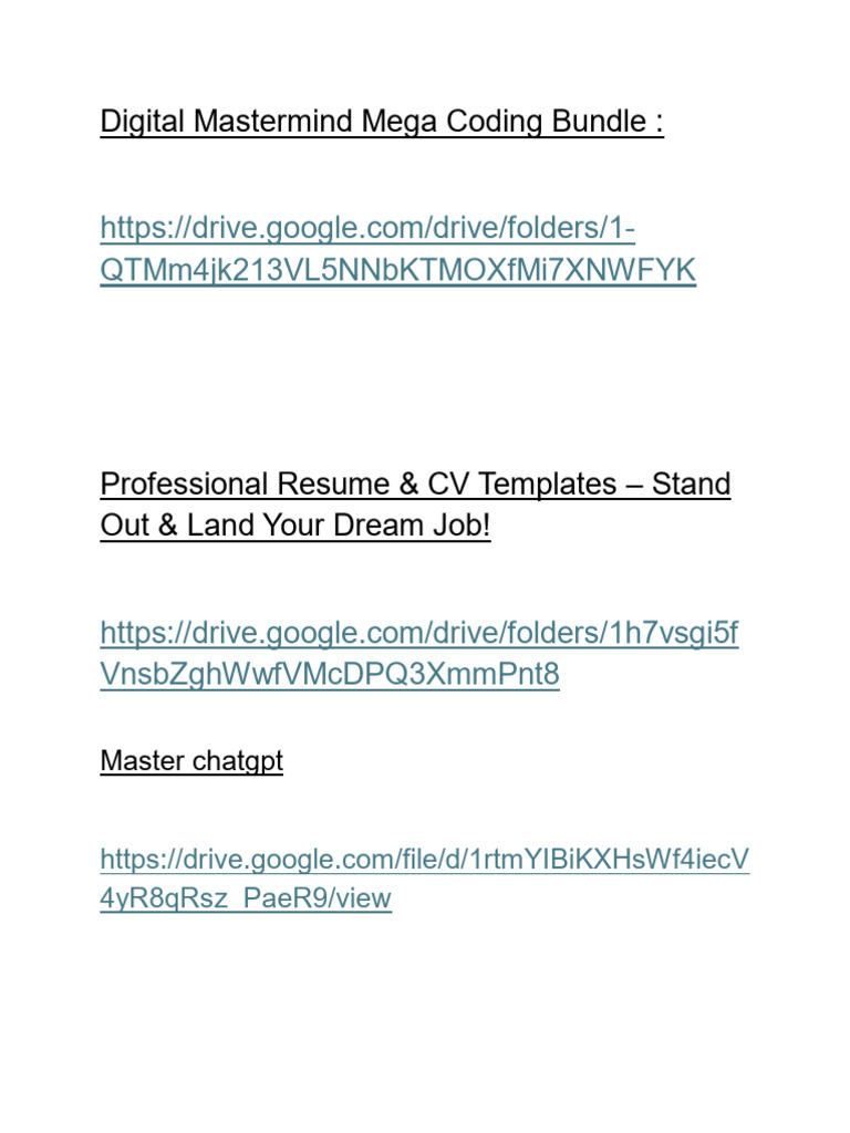 Mega Coding Bundle Combo 1hg0fc | PDF