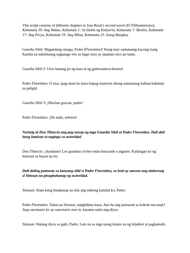 El Fili Script | PDF
