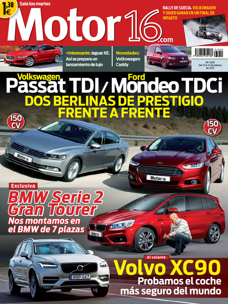 Revista Motor 16 17-10-15 | PDF | Estilos de carrocería | Vehículo de motor