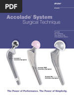 Tornier Perform Reversed Augmented Glenoid Operative Technique | PDF ...