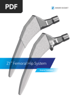 Zimmer Segmental System Distal Femoral Surgical Technique | PDF | Knee ...