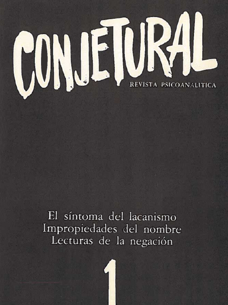 CONJETURAL | PDF