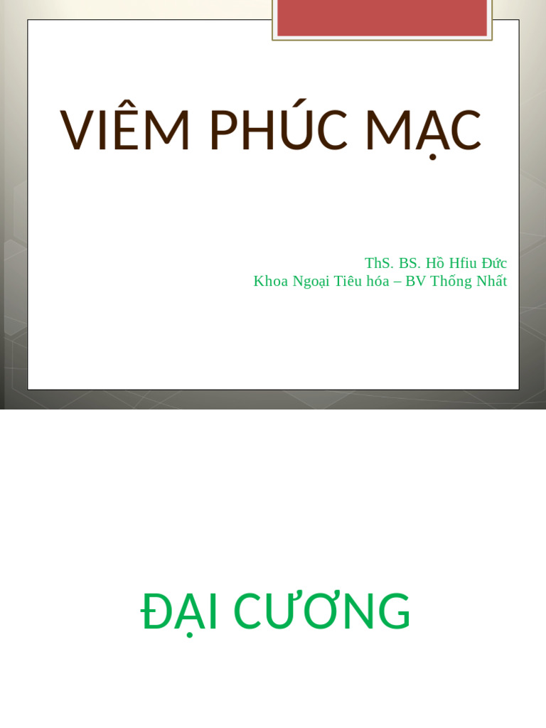 Viêm Phúc M C | PDF