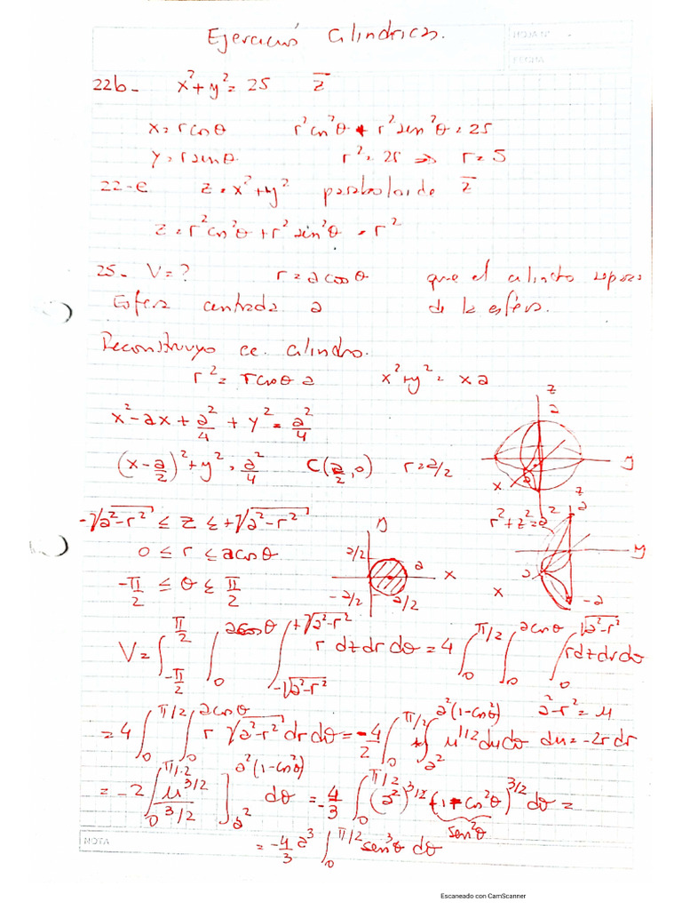 Sem7; 3 EJEMPLO CILINDRICAS | PDF