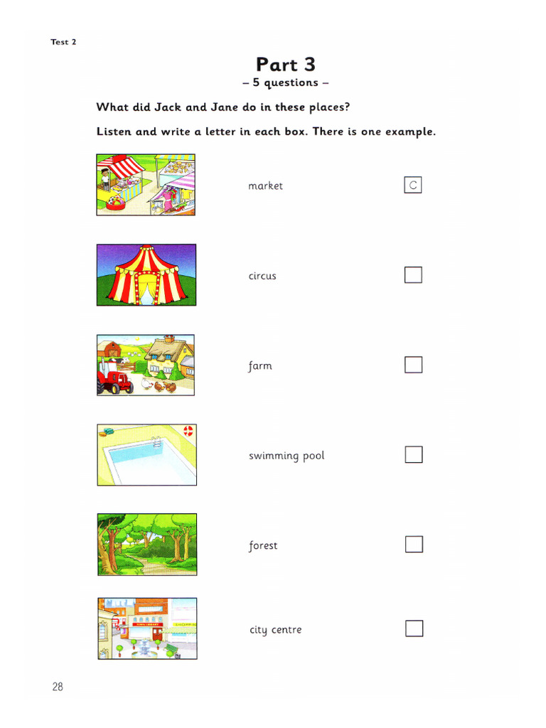 A1 Movers Exams 2.2 | PDF