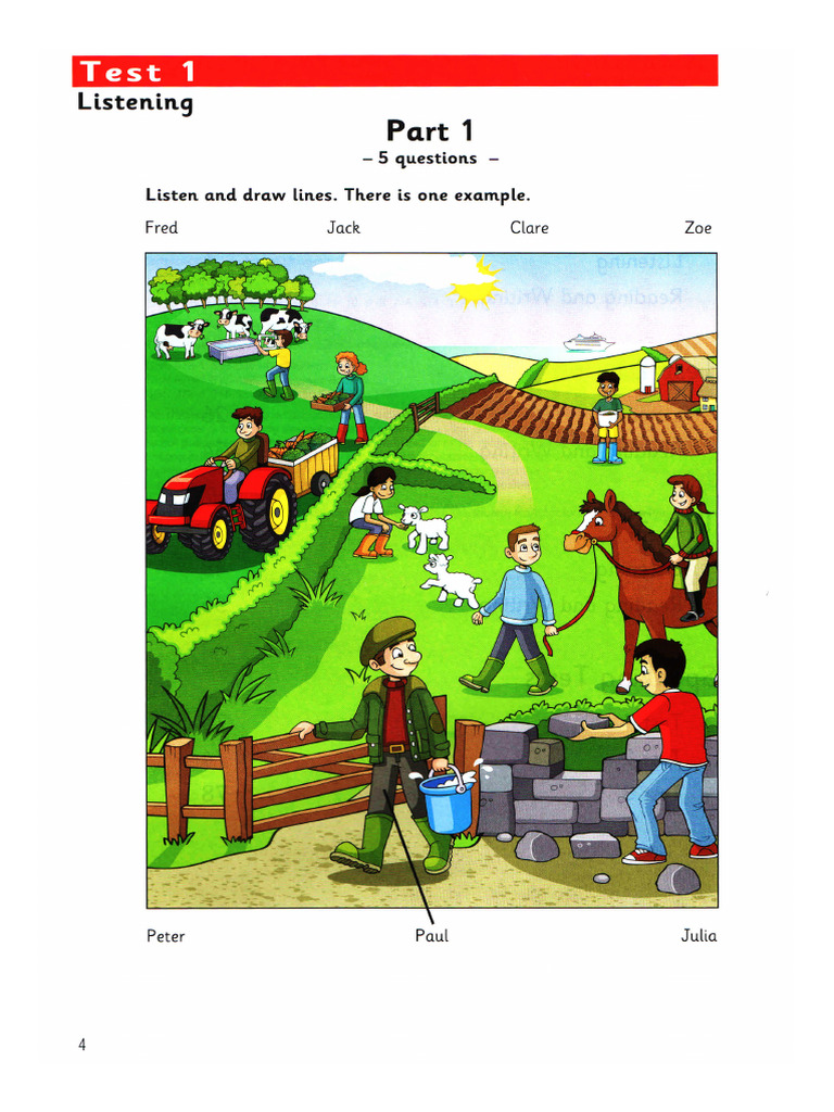 A1 Movers Exams 2.1 | PDF