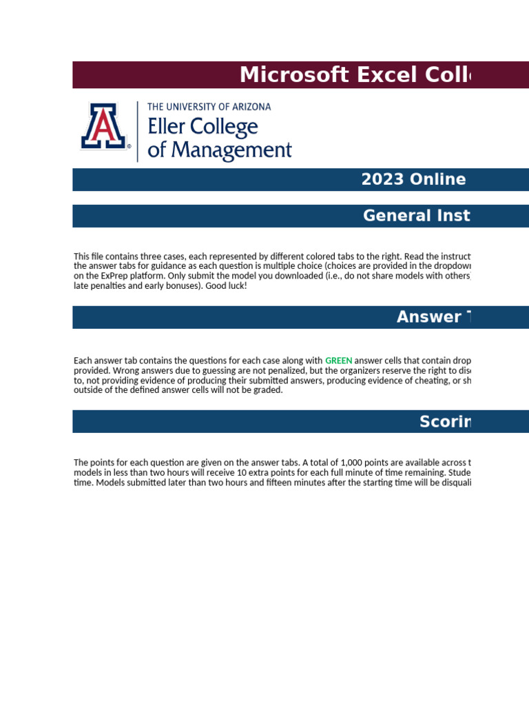 MECC 2023 Round 2 Online Competition Empty | PDF
