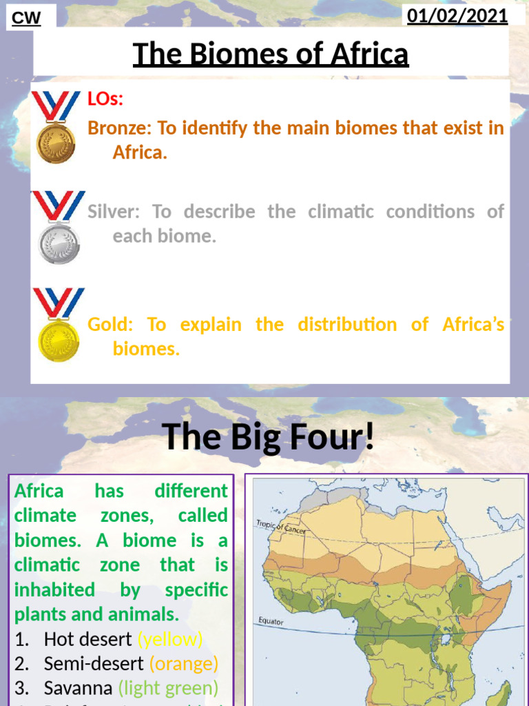 The Biomes of Africa 7P - Ax | PDF