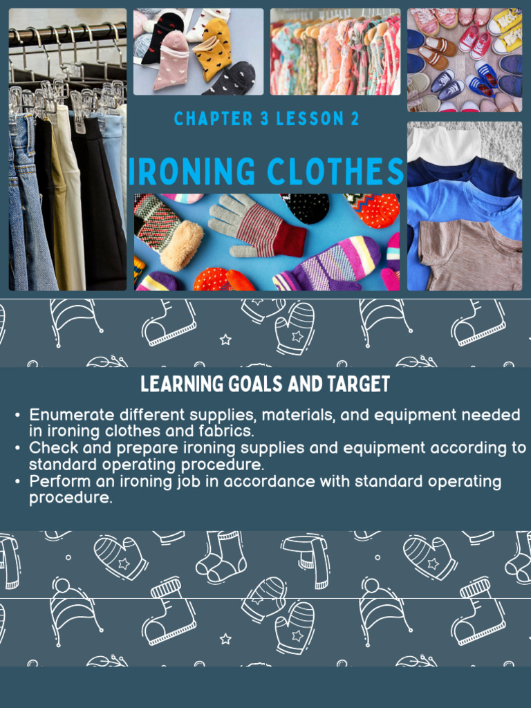 Ironing Clothes-Copy | PDF | Clothing | Materials