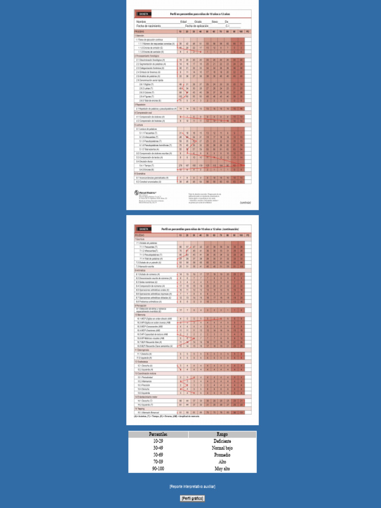 BANETA Calificacion | PDF