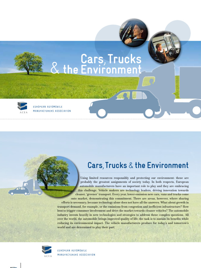 European Auto Industry's Green Innovations | PDF | Exhaust Gas | Car