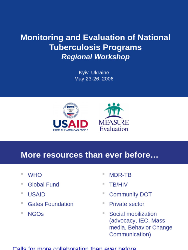 Introduction To Workshop | PDF | Monitoring And Evaluation | United ...