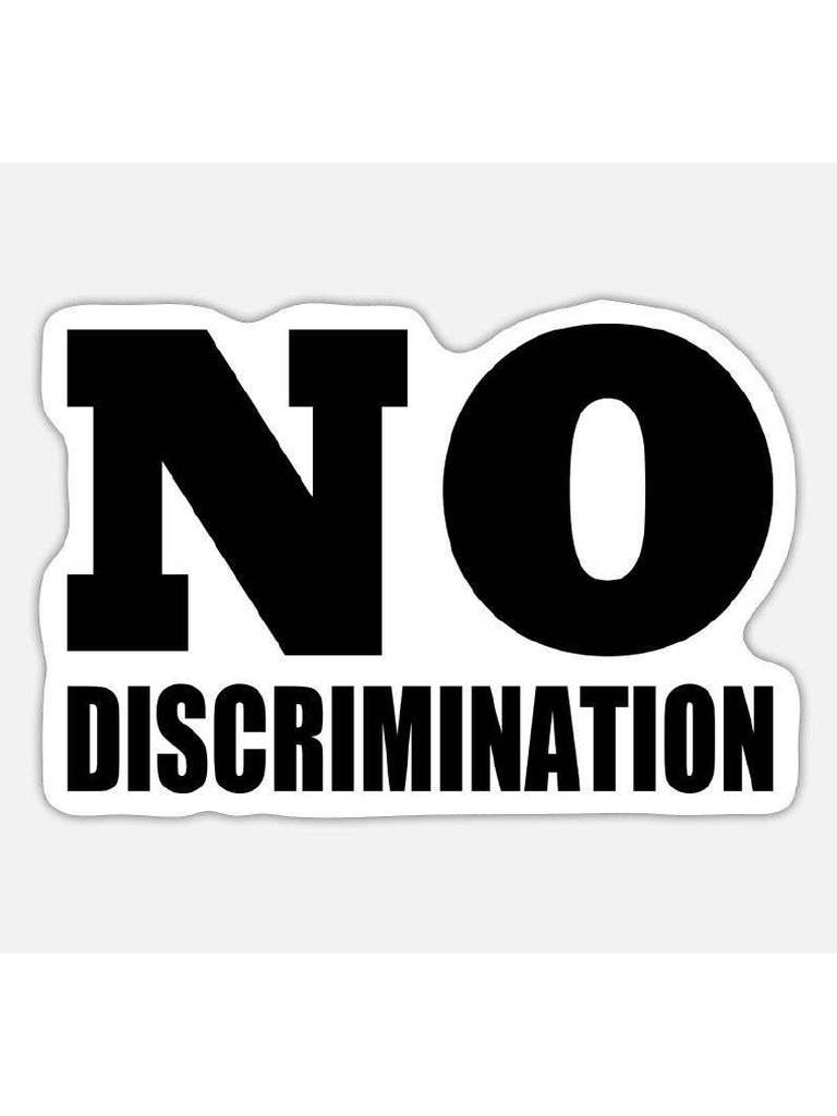 no-discrimination-sticker | PDF