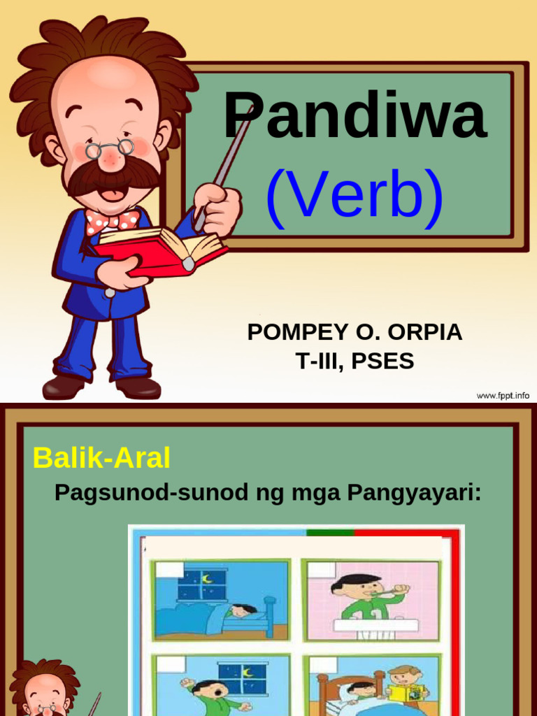 G3_COT3_Fil_Pandiwa | PDF