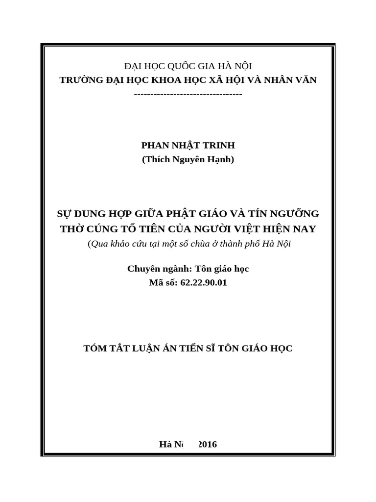 Phan Nhat Trinh | PDF