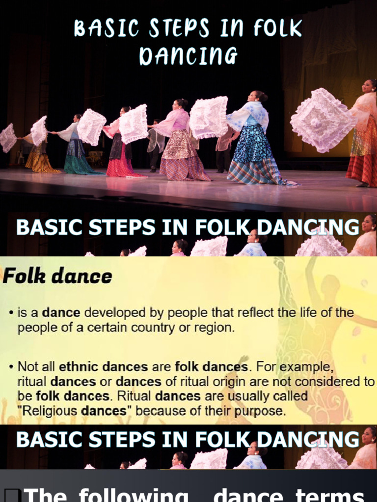 Essential Folk Dance Steps Guide | PDF
