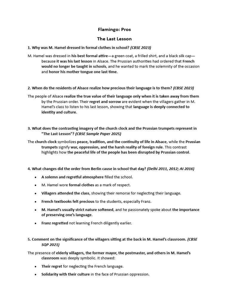 Flamingo+Vistas - Question & Answers | PDF | Mahatma Gandhi | British Raj