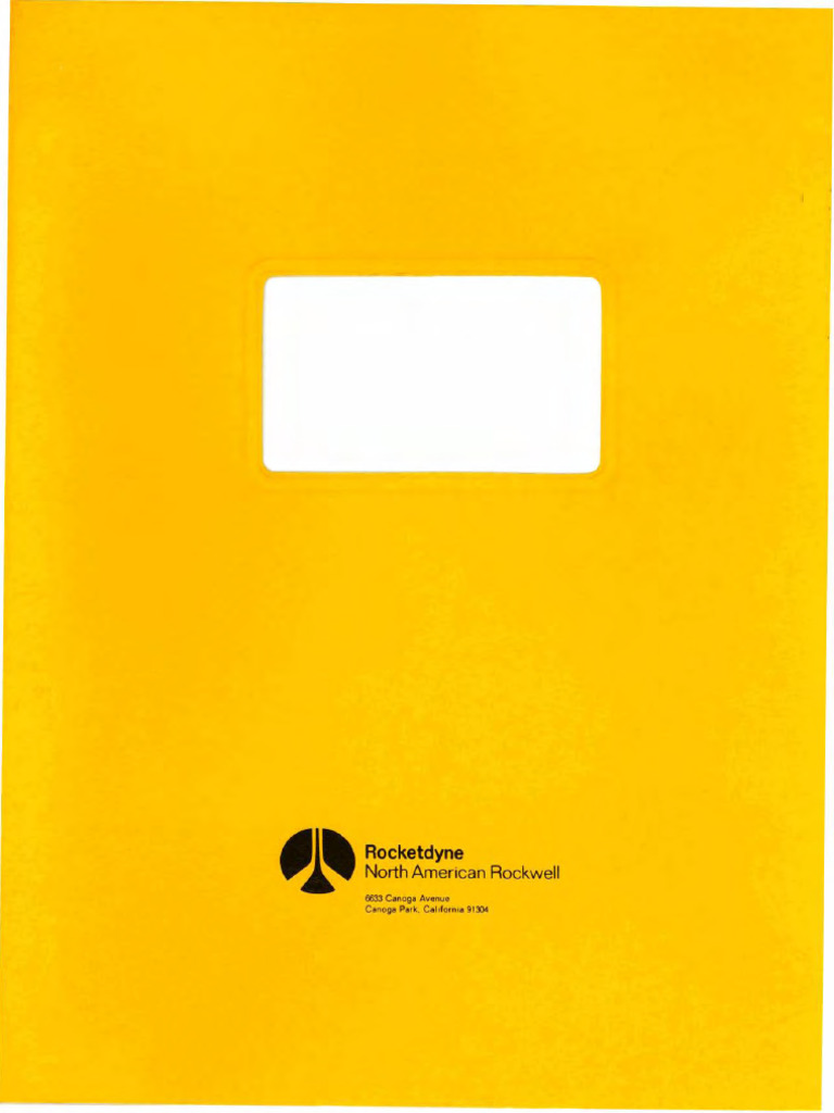 F-1 Engine Familiarization Manual | PDF | Rocket Propellant | Pump