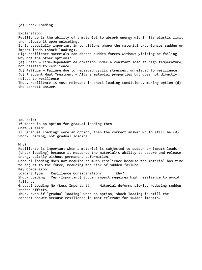 Impact Loading | PDF