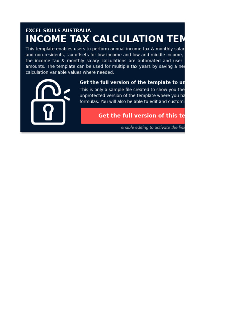 Income Tax Calculator Sample | PDF | Taxes | Tax Bracket