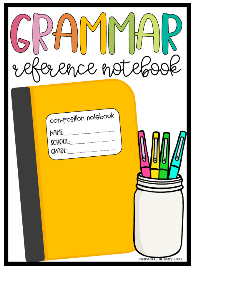 Grammar Reference Booklet | PDF | Clause | Verb