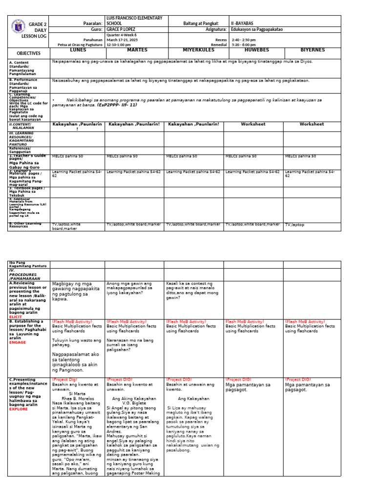 ESP-Q4-W6-Mar17-212025 | PDF