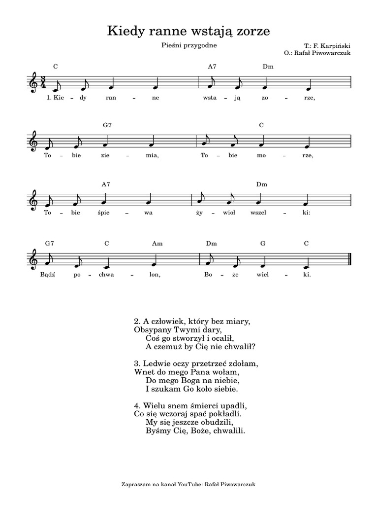 Kiedy-ranne-wstaja-zorze-l8hrxua9 | PDF