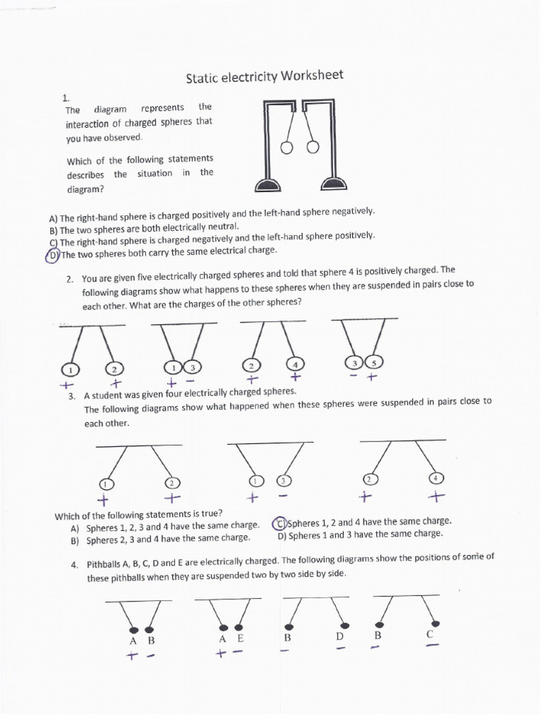 Static Electricity | PDF