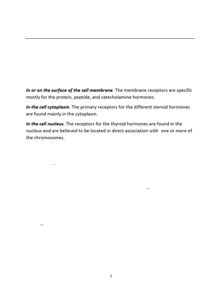 Lec 2 Endo | PDF | Cell Signaling | Hormone