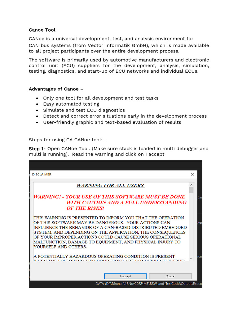 Basic CANoe Multi Debugger Tool | PDF | Debugging | Software Development