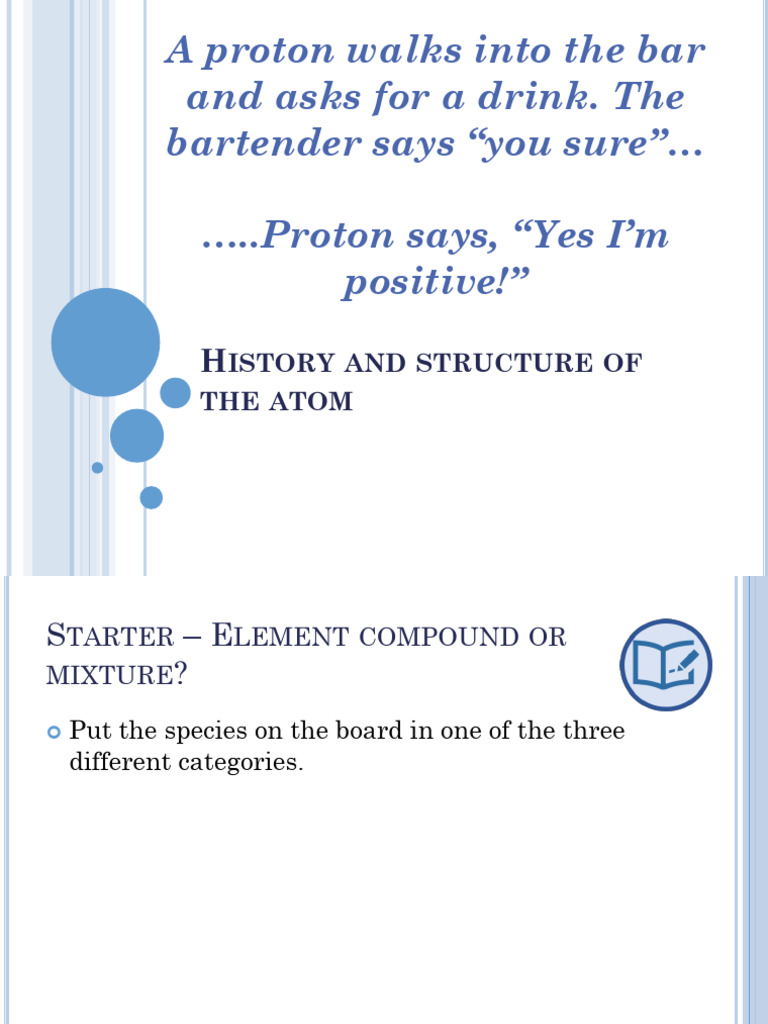 Atom Structure and History Overview | PDF | Atomic Nucleus | Atoms