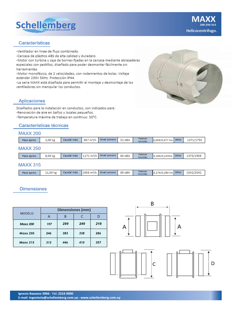 MAXX 200-250-315 | PDF
