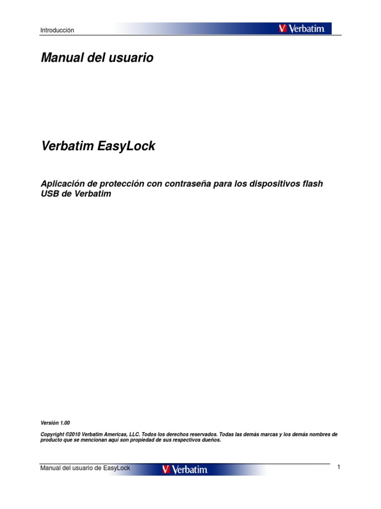 EasyLock Manual Es | PDF | Archivo de computadora | Point and Click