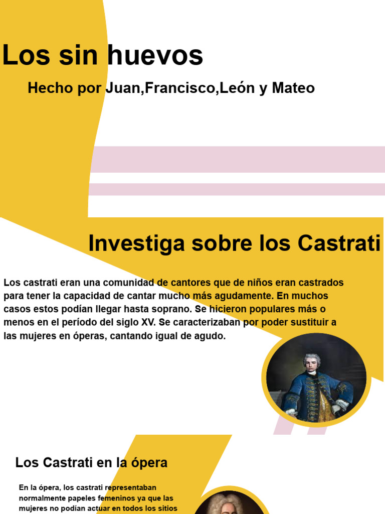 Castrati | PDF
