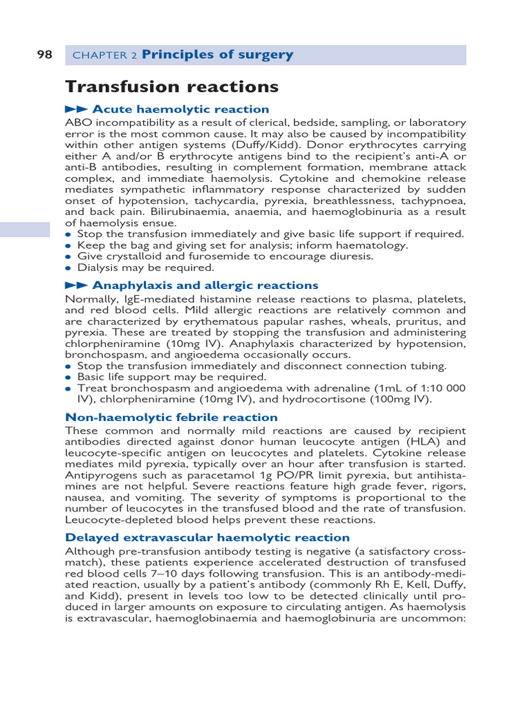 OS3 Transfusion Reaction | PDF | Blood Transfusion | Clinical Medicine